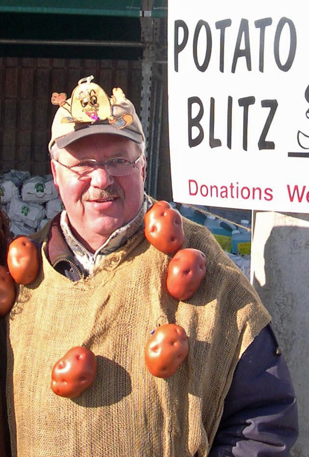 Celebrating "King Spud" as Potato Blitz Winds Down - House Of Friendship